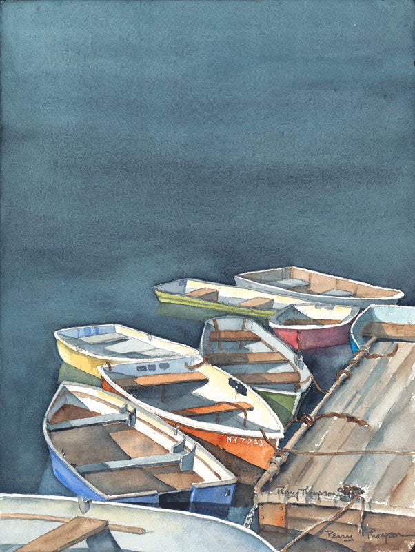 Colorful Fleet - Penny Thompson – Art and Giclee Gallery